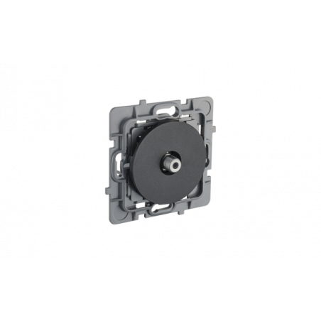 Prise TV type F noir intense CASUAL EVOLUTION - Debflex 749620