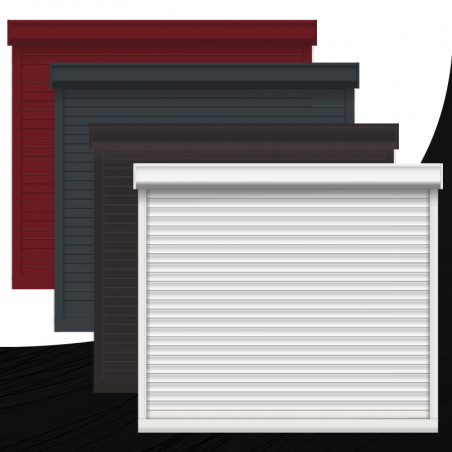 Volet roulant traditionnel aluminium sans moteur