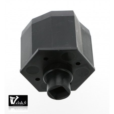 Embout cote oppose Bubendorff Hexa 50 Carre 8 - Volet roulant