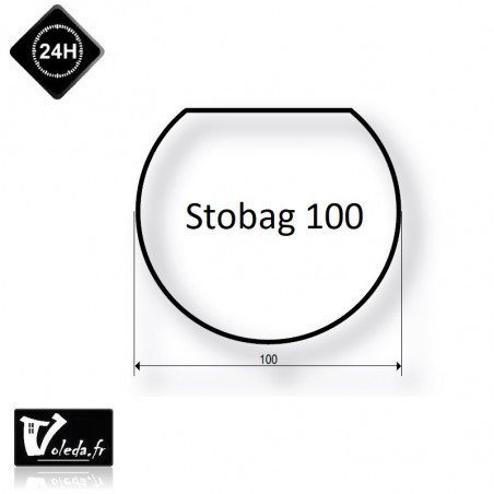 Bague adaptation moteur Somfy LT60 Stobag 100