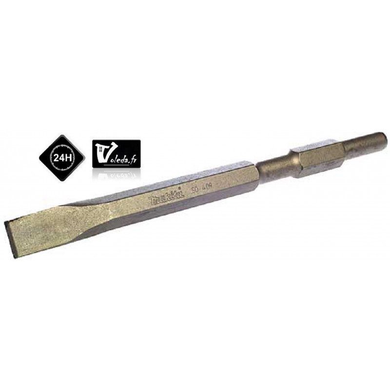 Burin plat hexagonal Makita 30 mm pour marteau-piqueur
