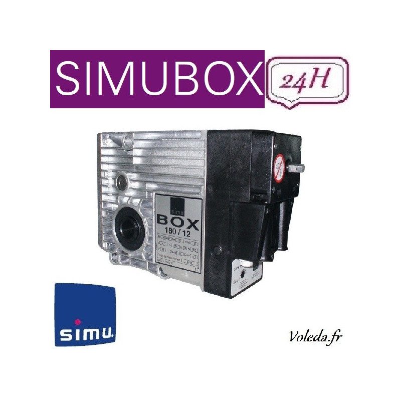 Simubox - moteurs extérieurs-grille-rideau - Moteur volet roulant ...