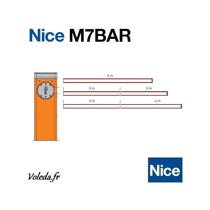 Barrière automatique parking Nice M7BAR