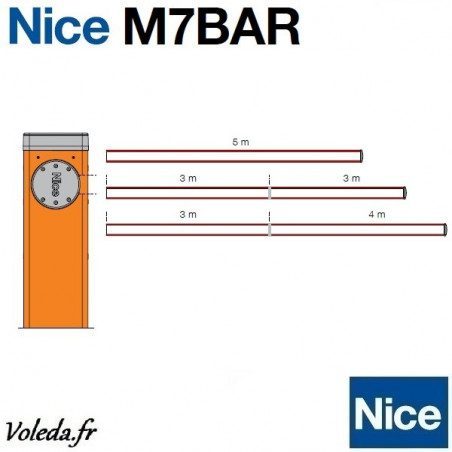 Barrière automatique parking Nice M7BAR