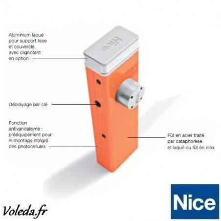 Barrière automatique parking Nice LBAR