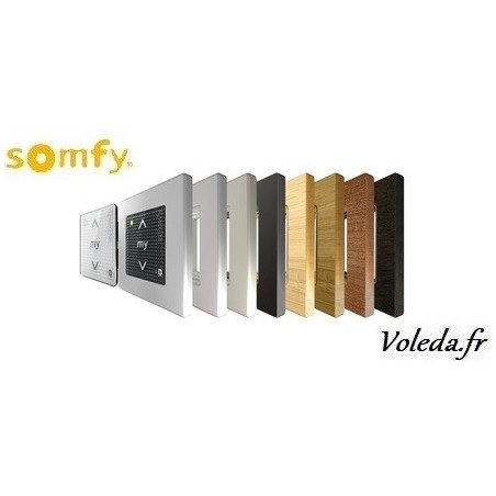 Cadre Smoove Somfy 9015237 - Noyer