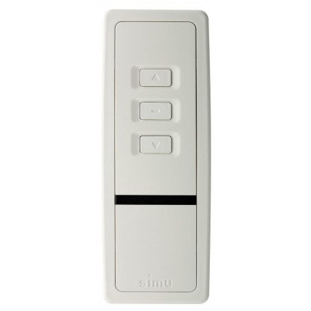 Telecommande Simu 5 canaux blanche