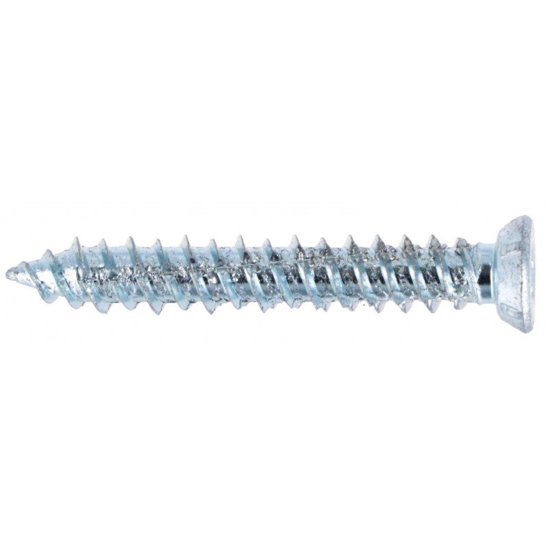 Vis béton 7.5x52 Fischer sans cheville FFS T30 - tête plate - 532923