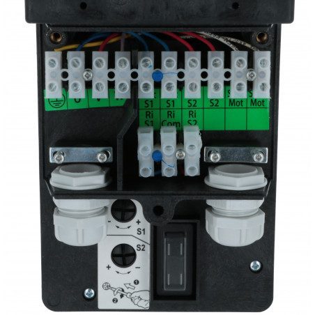 Moteur Simubox 300/12 triphase - Grille et rideau metallique