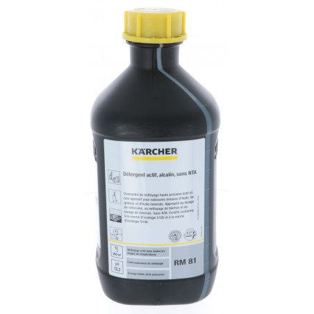 Détergent actif Karcher RM81 sans NTA - Bidon de 2.5 litres