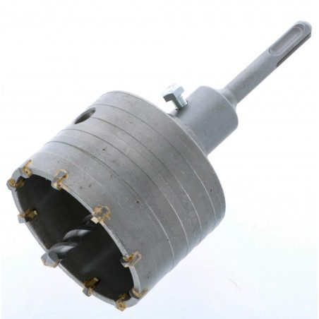 Kit Trepan Carbure Queue SDS+ béton Diam.80 mm TIVOLY