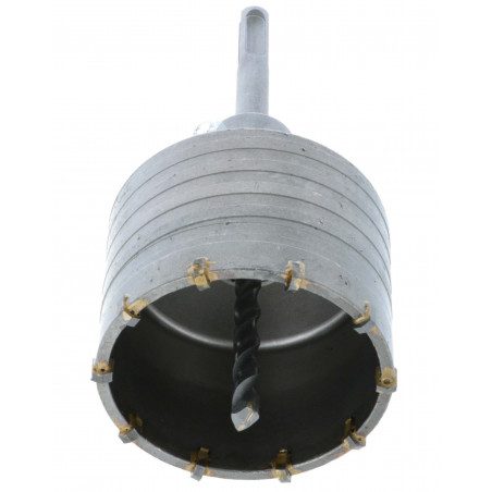 Kit Trepan Carbure Queue SDS+ béton Diam.80 mm TIVOLY