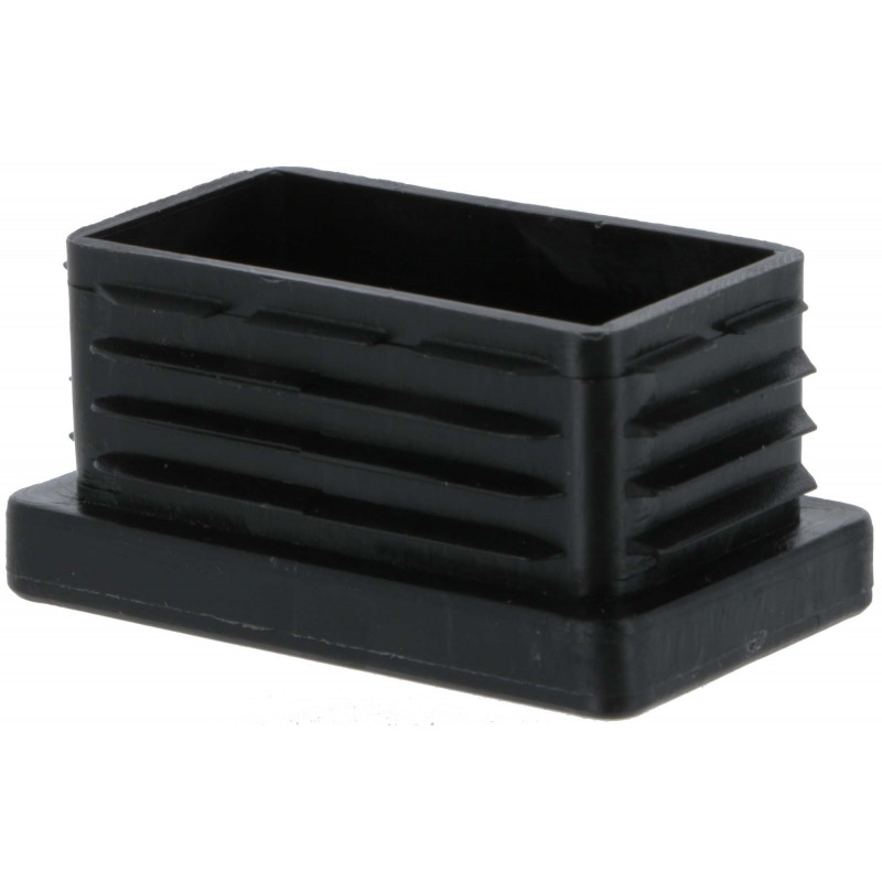 Embout de tube rectangulaire 30 x 50 mm à ailettes - ERE660J