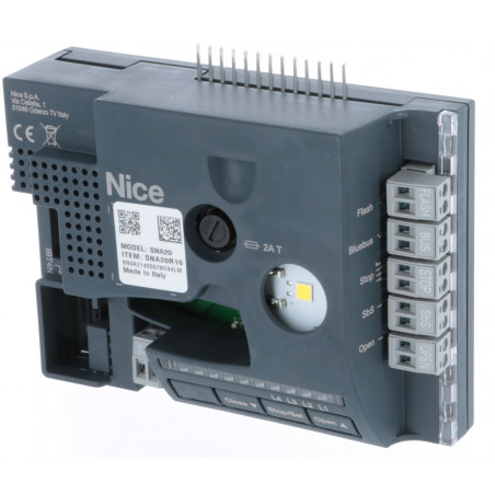 Armoire de commande Nice SPSNA20R10 - motorisation Nice SpinbusKit