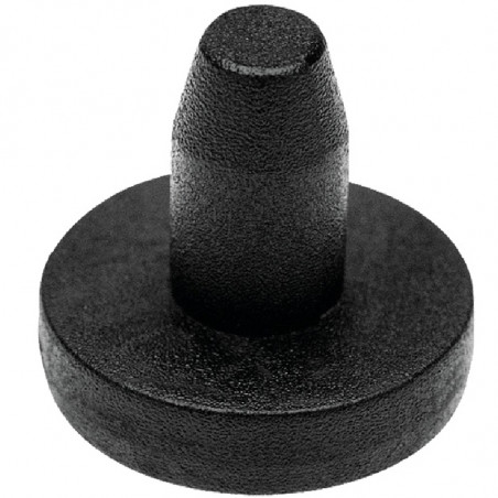 Cache rond type punaise - Noir - Fortaps 32-16