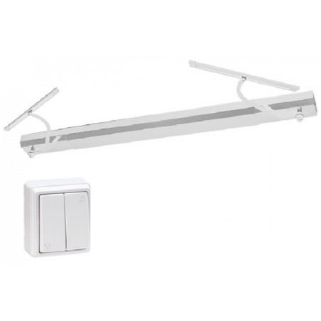 Kit motorisation Night&Day filaire volet battant Blanc - FAAC 105765