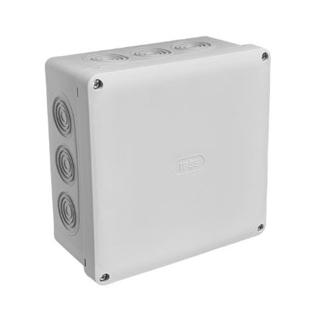 Boite de dérivation étanche IP55 grise 170x170/P80 - Debflex 718060