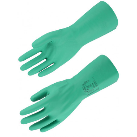 Gants nitrile sans support 330mm Singer NIT3810 Type A : JKLMOPT - T10